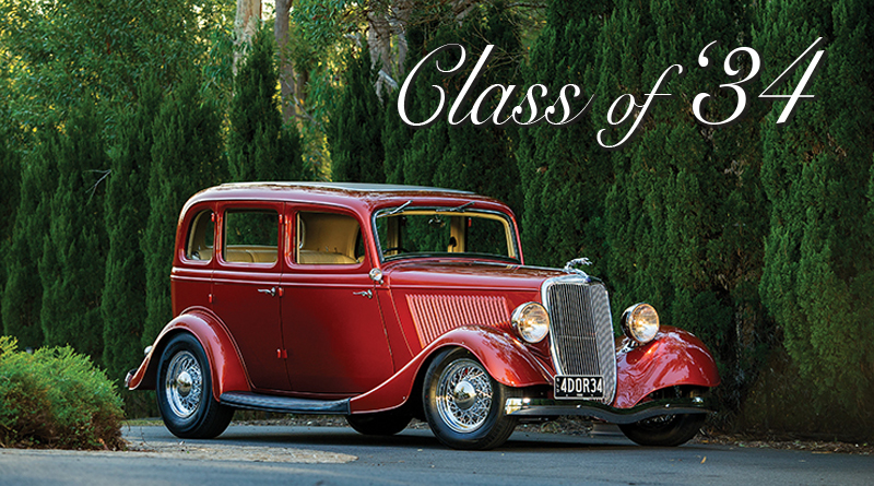 CLASS OF '34 - JOHN & KERRYN GALL 1934 FORD SEDAN - Cruzin Magazine